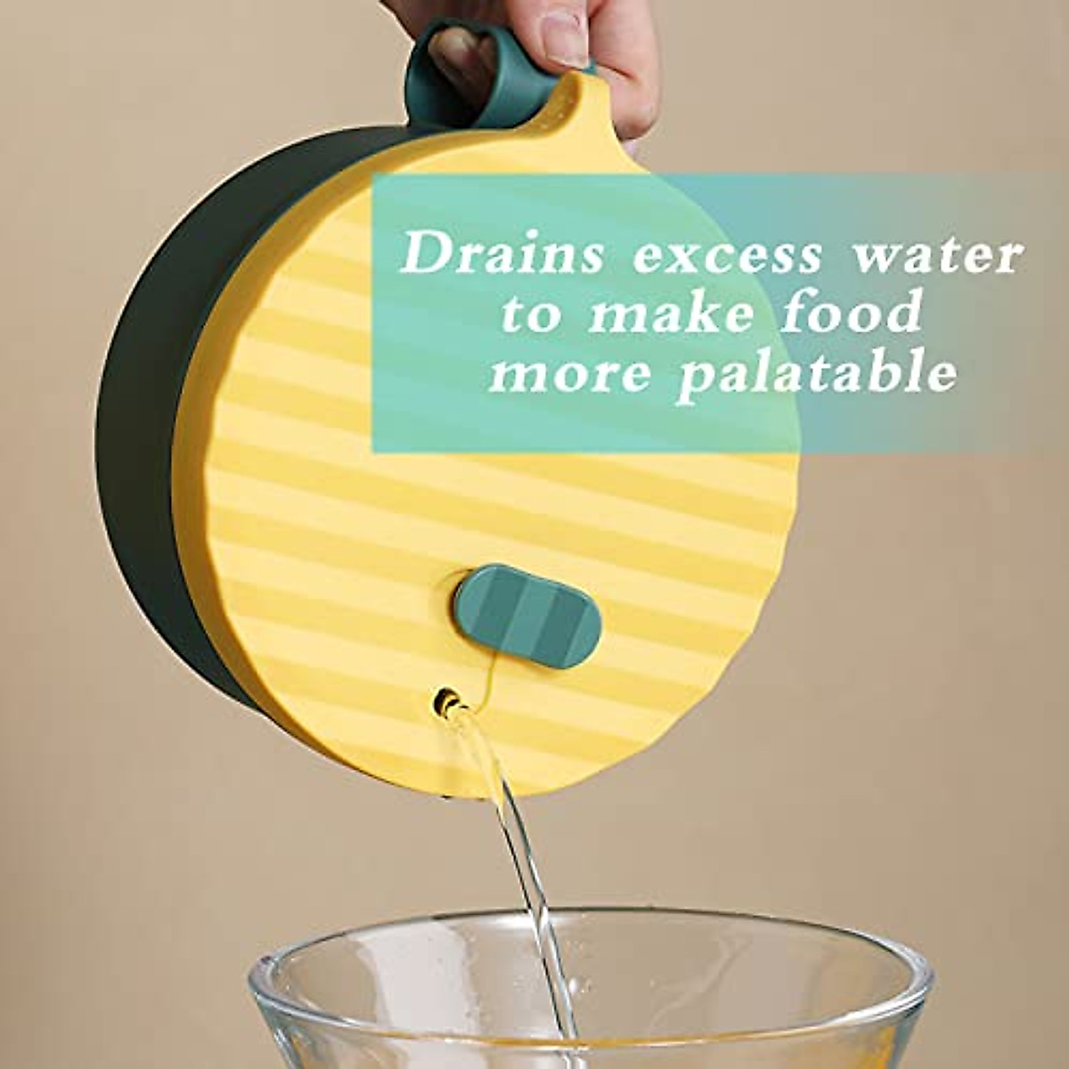 YCXXKJ Microwave Ramen Bowl Set Ramen Cooker with Handles Noodle Bowls with Lid and Chopsticks Stainless Steel Liner Dishwasher Safe for Home Office College Dorm Room(Yellow & Green)