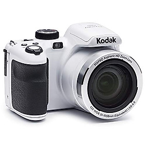 KODAK PIXPRO Astro Zoom AZ421-WH 16MP Digital Camera with 42X Optical Zoom and 3" LCD Screen (White)