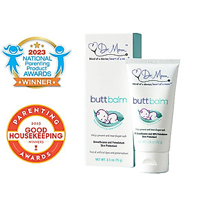 Dr. Mom Butt Balm Ultra-Premium Diaper Rash Ointment. Don't Let Diaper Rash Come Between You and Your Baby.