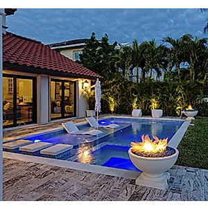 Margo Garden Products 1/4" 10lbs Dragon Glass, 10 lb, Red