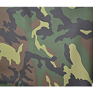 AD FABRIC, Waterproof Canvas Fabric, camo/Camouflage, 600 Denier Water Repellent Canvas Cordura Fabric for Outdoor/Indoor, 58" Wide.