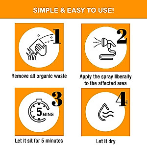 MICROBE-LIFT Outdoor Pet Odor Eliminator For Strong Odor On Turf, Patios, Deck, and Lawns - Keeps Pets From Going in Same Spot, 32oz