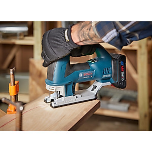 Bosch GST18V-60CN-RT 18V Brushless Lithium-Ion Cordless Connected Top-Handle Jig Saw (Tool Only) (Renewed)