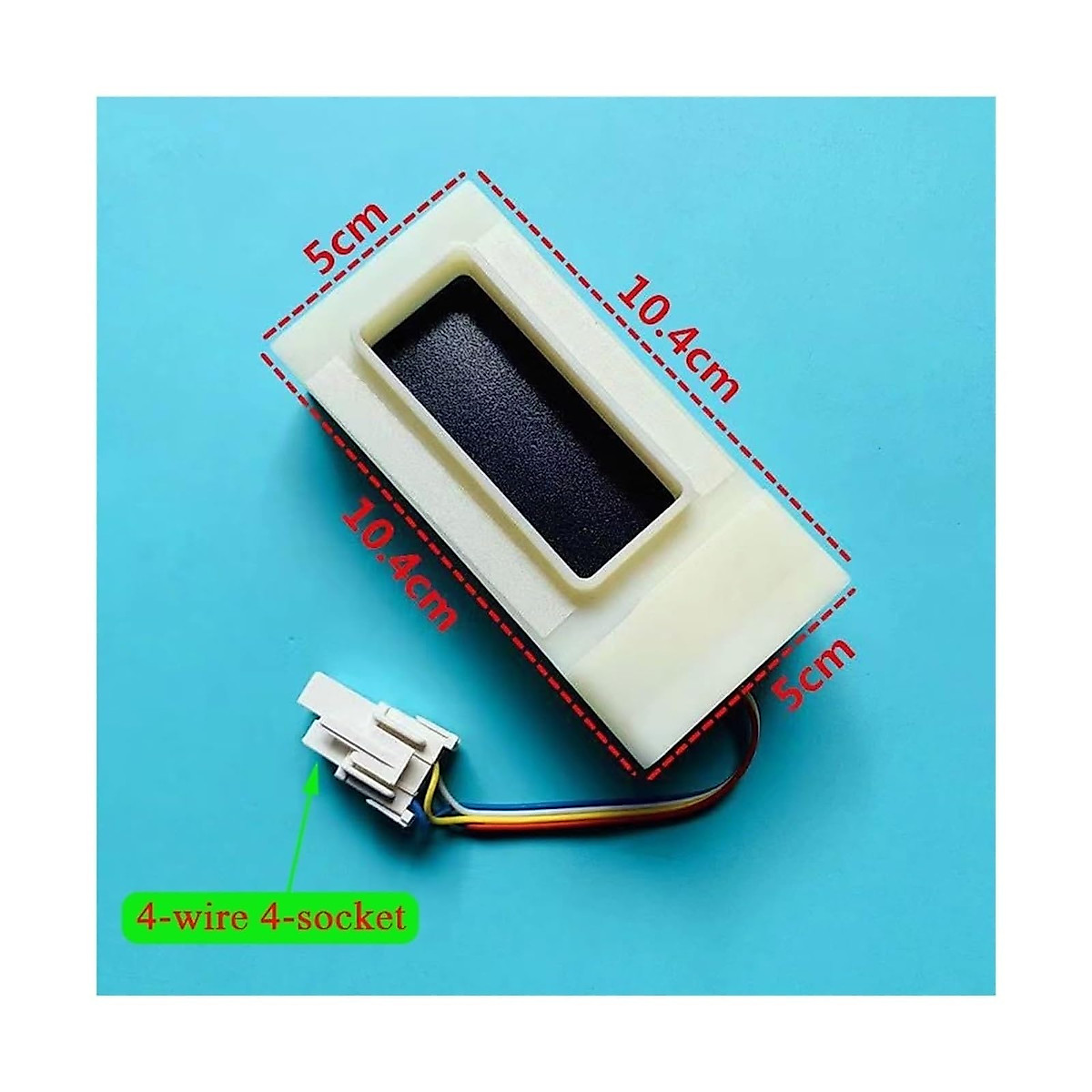 Denganming Refrigerator Refrigeration Electric Damper DU24-012 Damper Assembly Accessories,Compatible for Haier, Compatible for Samsung Compatible for Midea, Compatible for LG