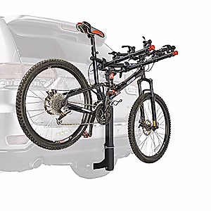 Allen Sports Deluxe 4-Bike Hitch Mount Rack (2-Inch Receiver) , Black