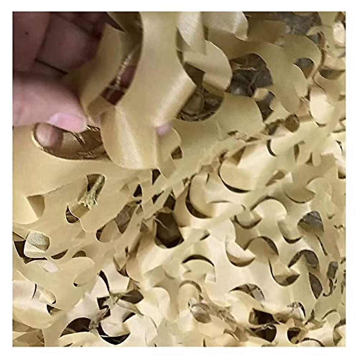 Outdoor Camouflage Net, Sunscreen Camo Netting, for Military, Hunting, Garden, Pergola, Patio, Party Decoration, Shade Netting, Car Cover, Camouflage Netting - Dark Brown (Size : 5x5m)