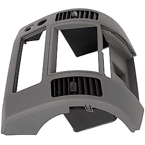 HECASA Center Dash Console Instrument Panel Cluster Lid Bezel Compatible with 2005-2020 Nissan Frontier Replacement for 68259-ZP16D 68259ZP16D