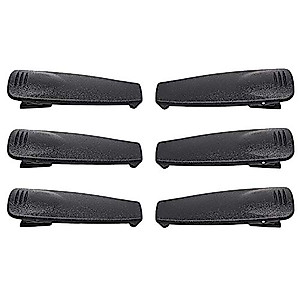 ABSTDEAL 6 PCS RLN6307 RLN6307A Belt Clip Compatible for Motorola RDU2020 RDU2080D RDM2070D RDU4100 RDU4160D CP110 RDV2020 RDV2080D Walkie Talkie