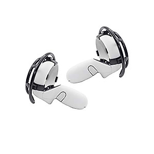 LICHIFIT Anti-Collision Protection Frame Cover Set for Oculus Quest 2 Headset Grip Handle Bumper Guard