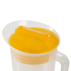 Primula Today Shake and Infuse Pitcher – Spacious and Innovative Infusion Chamber – 100% BPA, PVC, Phthalate, and – 3 Quarts – Yellow