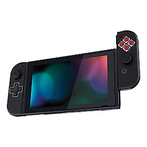 eXtremeRate Classics NES Style Soft Touch Joycon Handheld Controller Housing (D-Pad Version) Full Buttons, Replacement Shell Case for Nintendo Switch & Switch Oled Joy-Con – Console Shell NOT Included