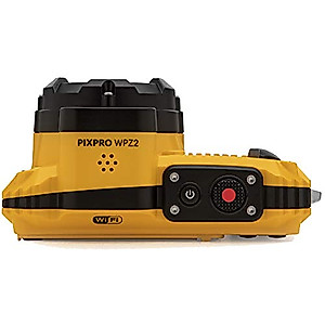 KODAK PIXPRO WPZ2 Rugged Waterproof Digital Camera 16MP 4X Optical Zoom 2.7" LCD Full HD Video, Yellow