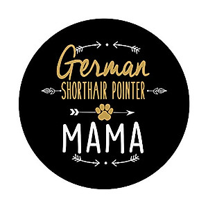German Shorthair Pointer | GSP MOM | Gift Mother Women PopSockets PopGrip: Swappable Grip for Phones & Tablets