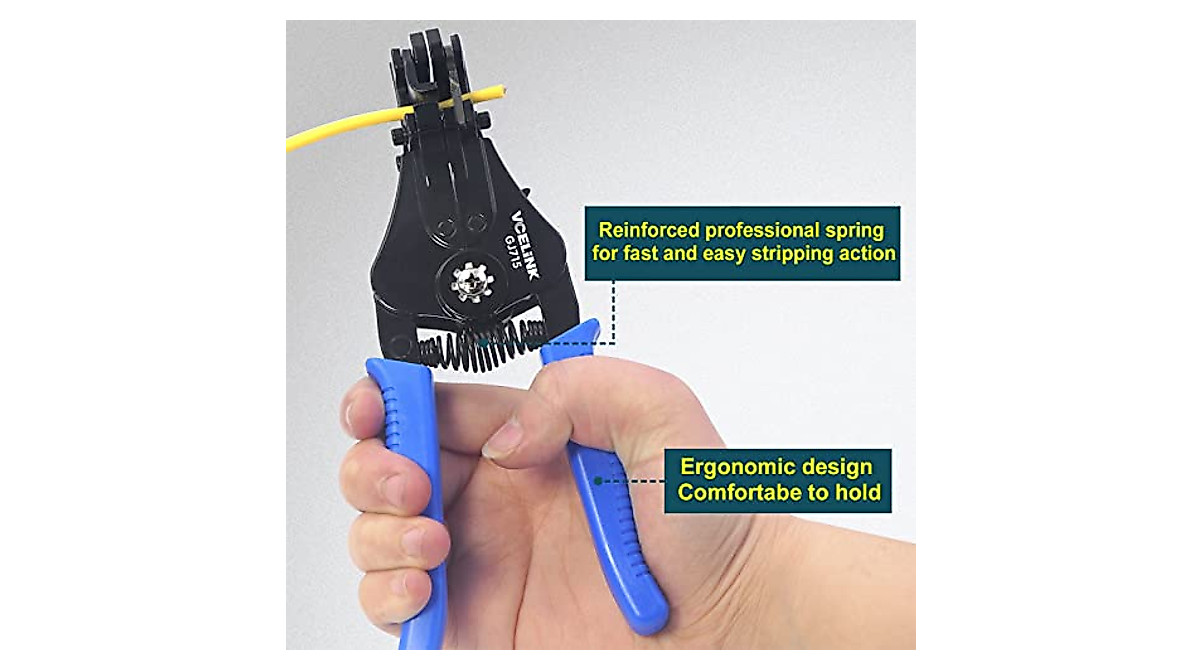 VCELINK Automatic Wire Stripper: Durable & Easy to Use