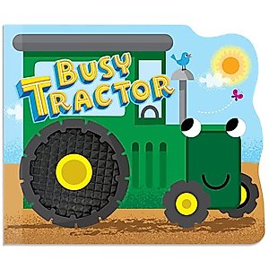 Busy Tractor - Touch and Feel Board Book - Sensory Board Book