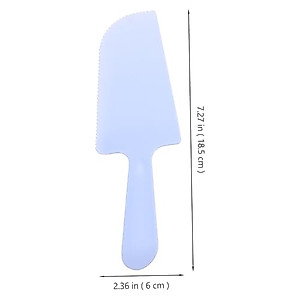 VOSAREA 5pc Cake Knife Birthday Party Supplies Cake Cutter Party Decoration