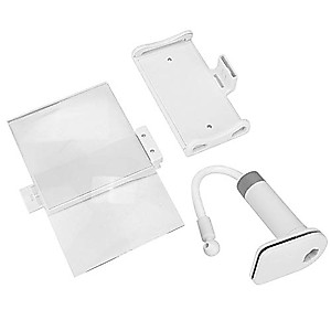 ASHATA Cell Phone Holder Screen Amplifier 8 Inch Mobile Phone Screen Magnifier Adjustable Lazy Arm Holder Clamp Bracket, Spring Fixed Phone