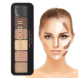 Profusion Cosmetics Pro Makeup Case Contour II Palette - Medium Dark