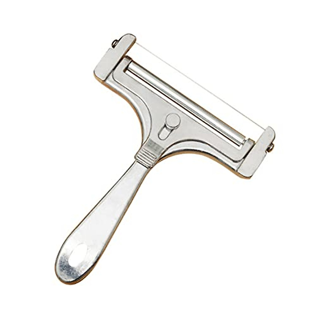 Adjustable Thickness Butter Cheese Grater Cheese Knife Cheese Slicer Home Kitchen Gadgets For Soft And Semi-Hard Cheese Kitchen Cooking Tools,Glossy silver
