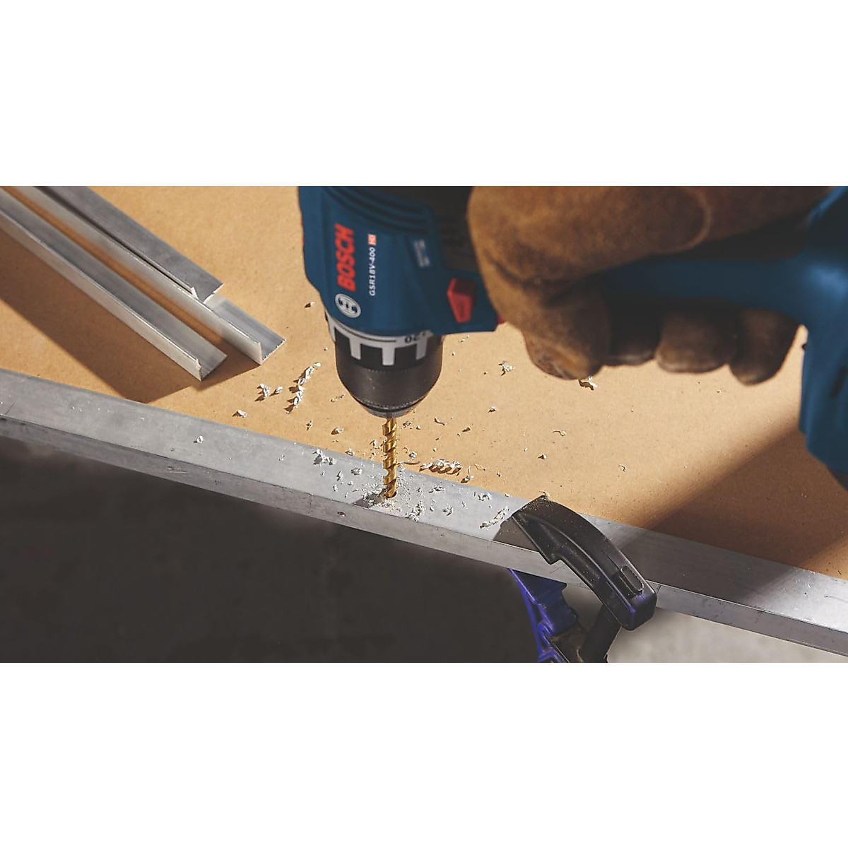 BOSCH GSR18V-400B22 18V Compact Brushless 1/2 In. Drill/Driver Kit with (2) 2 Ah Standard Batteries