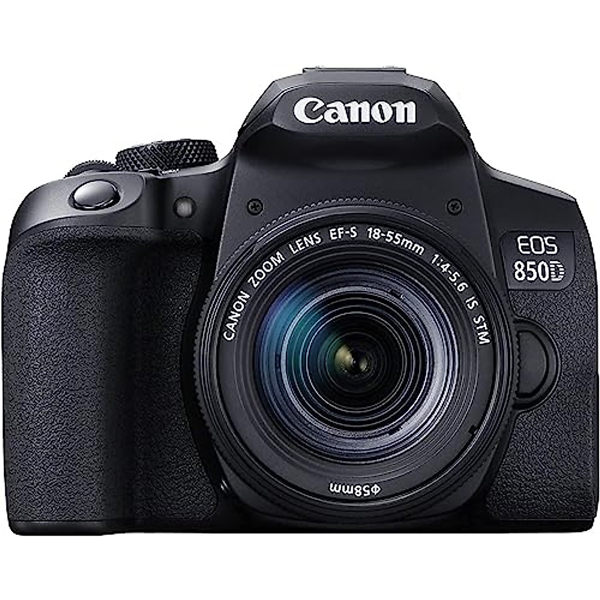 Canon EOS 850D (T8i) DSLR Camera EF-S 18-55mm f/4-5.6 is STM Lens Bundle, Starter Kit with (Gadget Bag, Digital Slave Flash, 192Gb Memory, 50" Tripod and More) (Renewed)