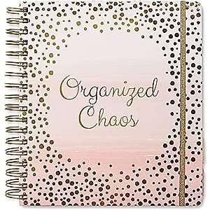 2023 Organized Chaos, 18 Month Large Daily Planners/Calendars: Votum Planners with Monthly, Weekly and Daily Views - Personal Planner Notebook for Work or Home (January 2023 - June 2024)