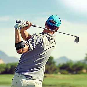 OrthoSleeve Elbow Brace ES3 Designed to Help with Tennis Elbow, Golfer's Elbow, General Elbow Pain, and Forearm Pain