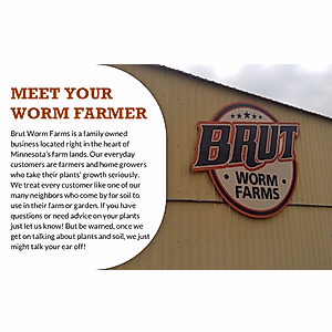 Brut Organic Chicken Compost – 10 Quart – Nutrient-Rich Fertilizer for Thriving Gardens - Safe, Pure, and Effective