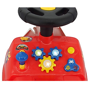 Kiddieland Lights N' Sounds Spidey Adventure Ride-On, Large