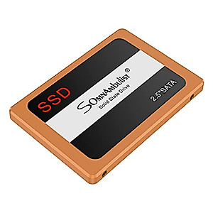 Somnambulist Hard Disk 2.5-inch Internal Solid State Drive for Laptop Desktop 960GB 2TB SSD Hard Drive (Orange-2TB)