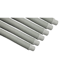 Destroyer Plastics 1 Year Manufacture Warranty Universal Swimming Pool Cleaner Hose 48" Long Kreepy Krauly Baracuda G3 G4 Hayward Navigator Pool Vac Ultra AquaBug (6, Grey)