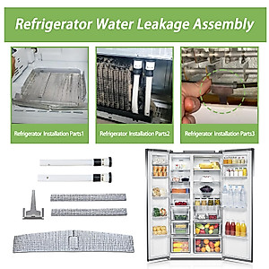 DA82-01415A water heater drain hose Compatible with Samsung Refrigerator Water Leak Service Kit DA82-01415ACM AP5957964 and PS10058968 fridge water line Replacement