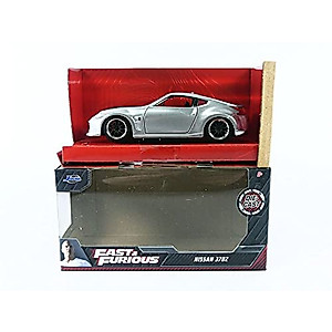 Jada Toys Fast & Furious 2009 Nissan 370Z 1:32 Scale Die-cast Vehicle, Silver