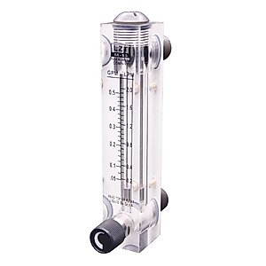 ‎RUIAN 1/2" PT 0.05-0.5GPM 0.2-2LMP Water Liquid Flow Meter Flowmeter