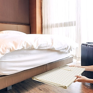 Mayniu Large Toy Storage Box Chest with Lid, Sturdy Toys Boxes Bin Organizer Baskets for Nursery, Closet, Bedroom, Playroom 25"x13" x16" (Beige)