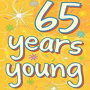 Happy 65th Birthday Card | Made in America | Eco-Friendly | Thick Card Stock with Premium Envelope 5in x 7.75in | Packaged in Protective Mailer | Prime Greetings