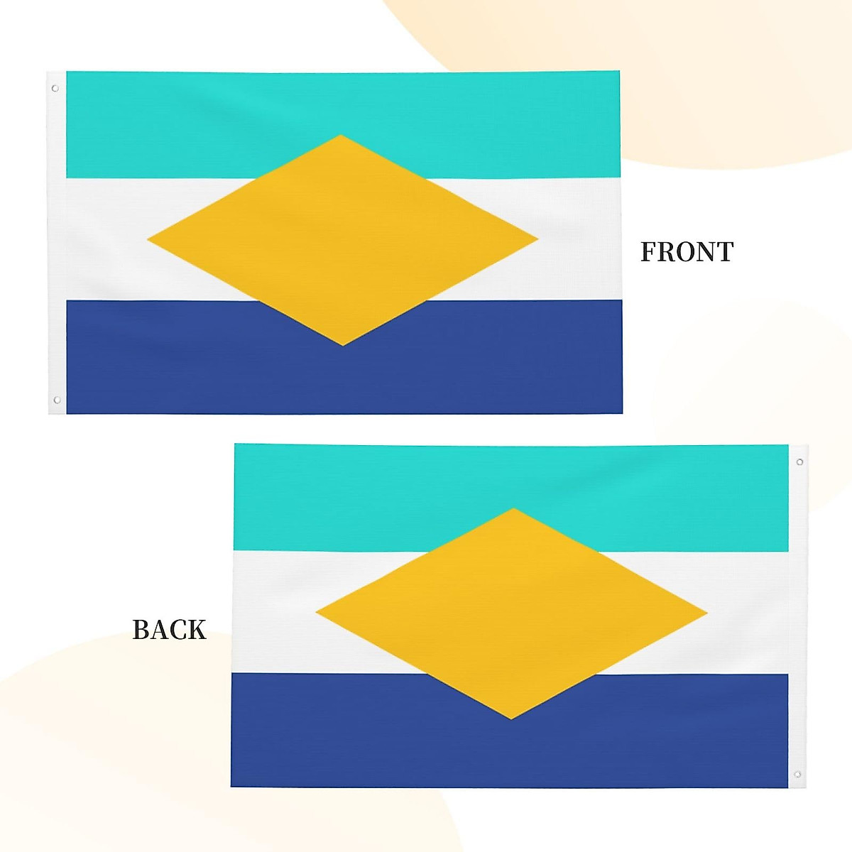 POOEDSO Flag Of Snowchester, Dream Smp Flags 3x5 Ft Outdoor Double Sided Flag Polyester Lightweight Flags Funny Home Yard Decoration 3by5 Flags