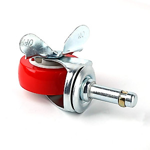 SGCB Pro 11.5 Inch Bucket Dolly, Removable Rolling Bucket Dolly Easy Push 5 Roll Swivel Casters to Move 360 Degree Turning for 5 Gallon Buckets Car Wash System Detailing Smoother Maneuvering, Black