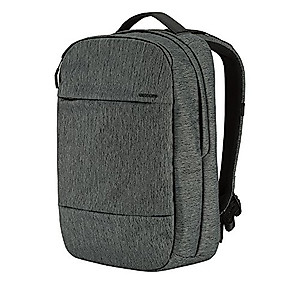 Incase City Collection Compact Backpack, Heather Black/Gunmetal Gray, One Size