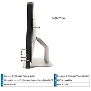 Dell Optiplex 9020 All In One FHD (1920 x 1080) Business PC, Intel 4th Gen Core i5-4570S, 4GB Ram, 500GB HDD, HDMI, Web Camera, WIFI, DVD-RW, Bluetooth, USB 3.0, Win 10 Pro (Renewed)