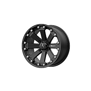 MSA Offroad Wheels MA20 14X7 4X110 S-BLK -52MM AUTO Rim