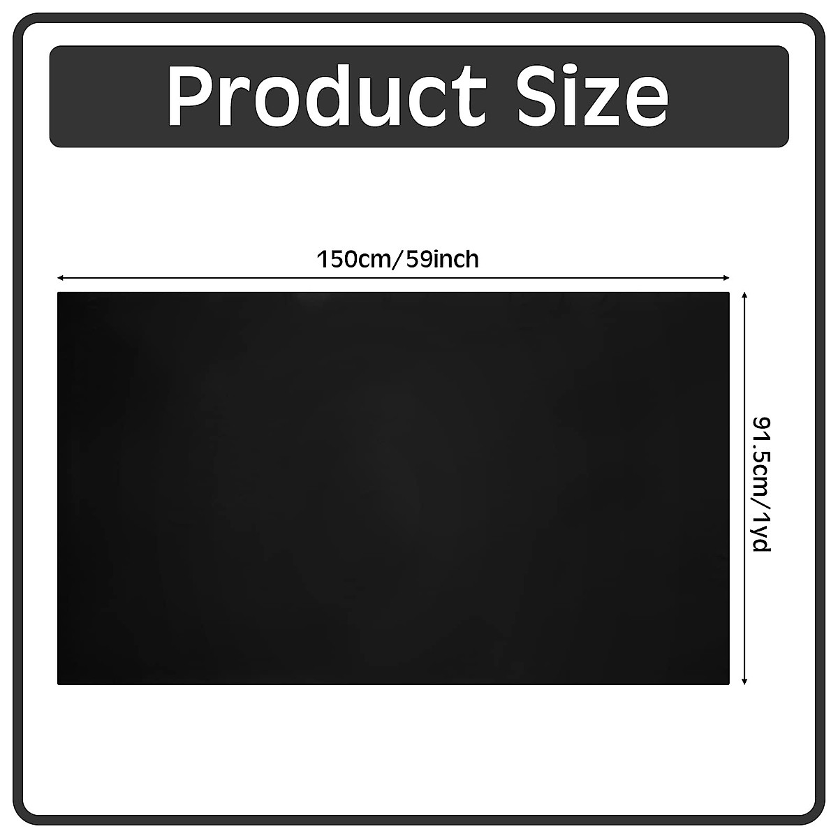 2 Rolls 1 Yard Matte Nylon Spandex Fabric Polyester 4 Way Stretch Fabric 60" Wide by The Yard 80% Nylon 20% Spandex Black Stretchy Fabric for Swimwear Sportswear Swimsuit Yoga Dancewear Activewear