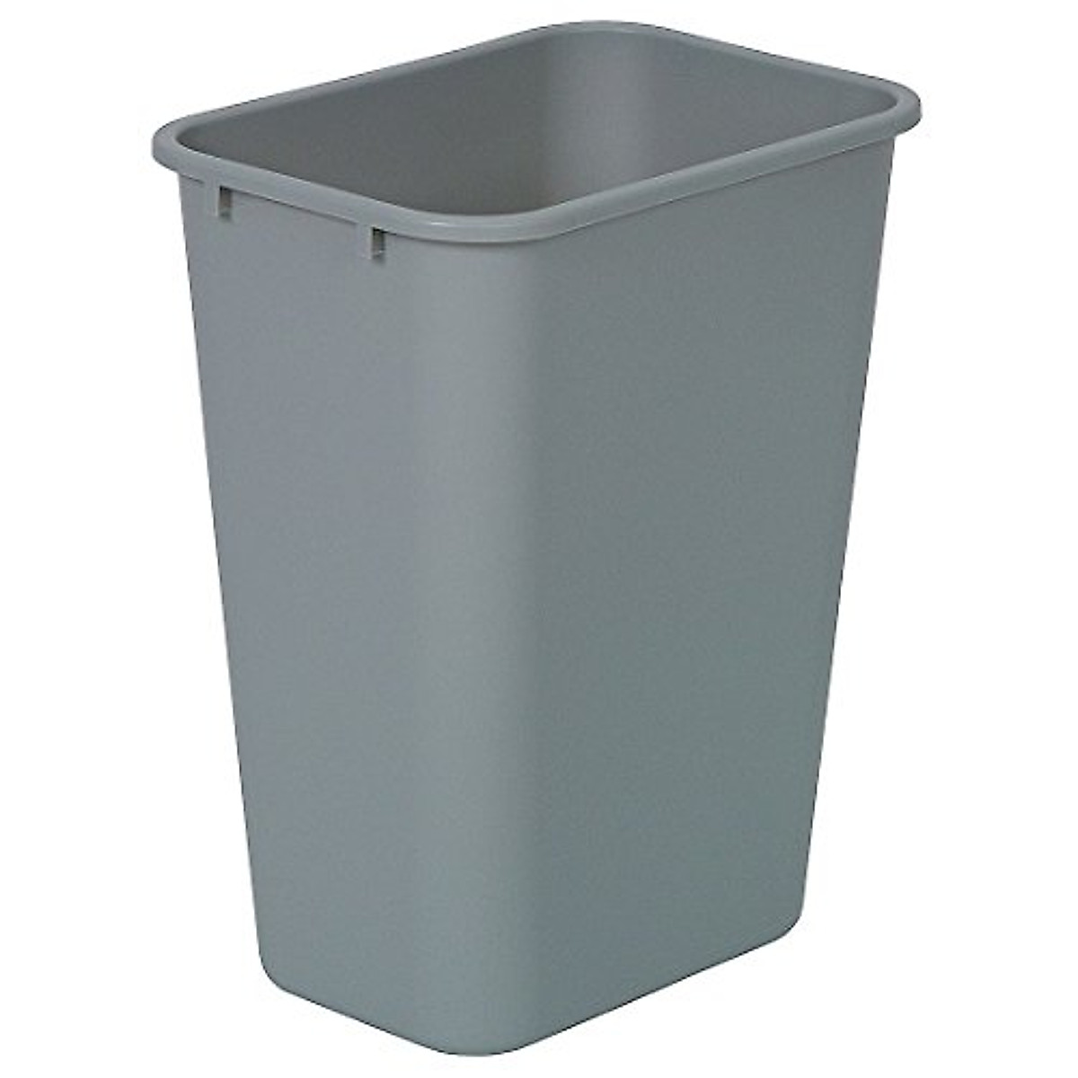10.3 gal. Rectangular Gray Trash Can