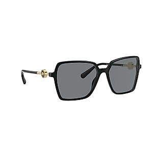 Versace VE4396F Sunglasses - (GB1/87) Black/Dark Gray - 58mm