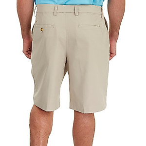 Pro Spin 3.0 Performance 10" Golf Shorts with Active Waistband (Size 30 - 44 Big & Tall), Plaza Taupe, 38
