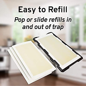 Victor M776 Hold-Fast Rat Refillable Mouse Glue Trap, 1 Pack, White