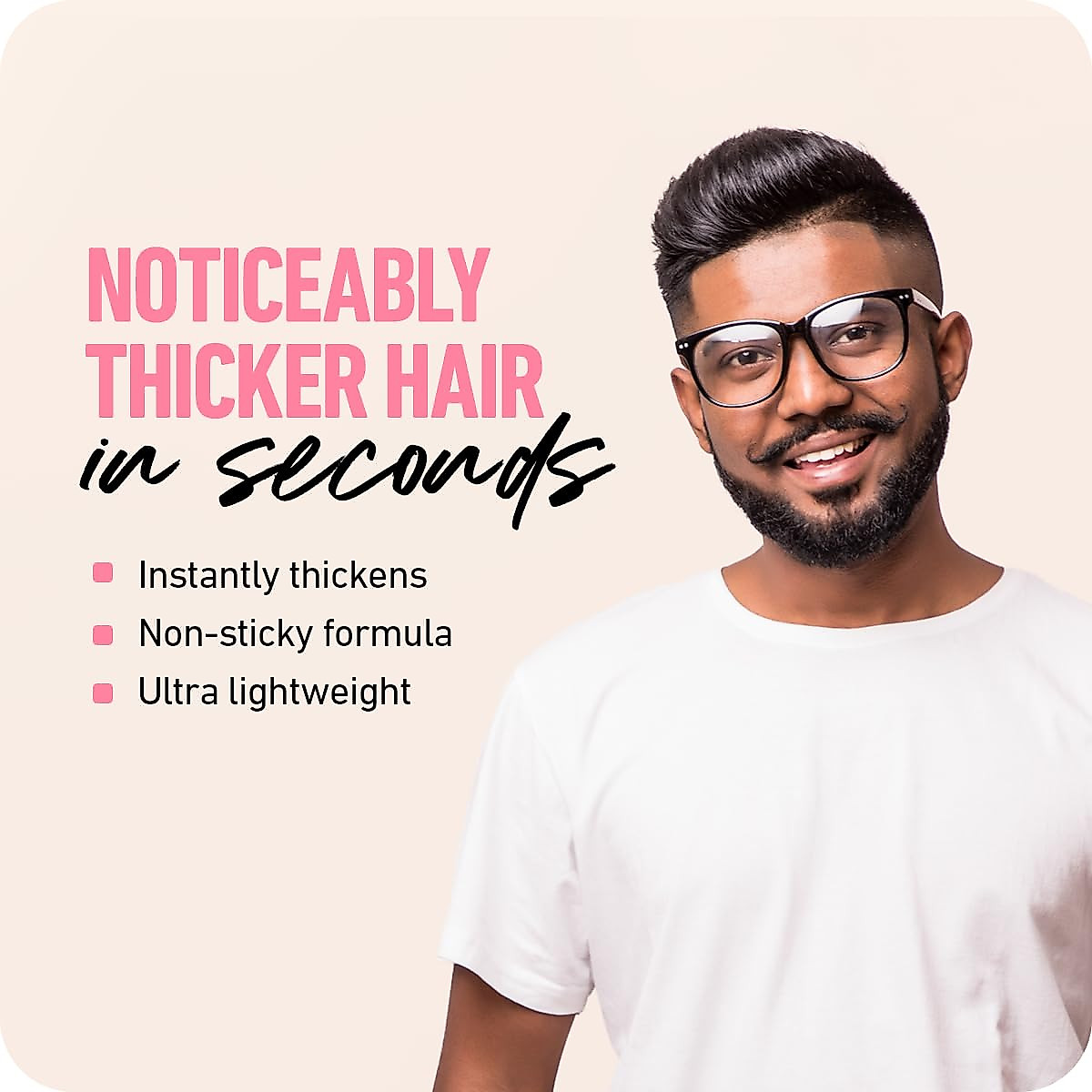 Boldify Natural 3-in-1 Hair Volumizer for Fine Hair - Instant Plumping Serum, Leave-In Conditioner & Blow Dryer Treatment - 8oz