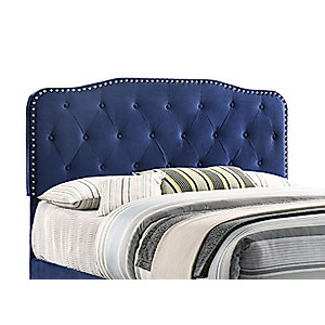 Best Quality Furniture Panel, Queen, Navy Blue