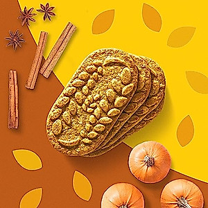 belVita Pumpkin Spice Breakfast Biscuits, 30 Total Packs, 6 Boxes (4 Biscuits Per Pack)