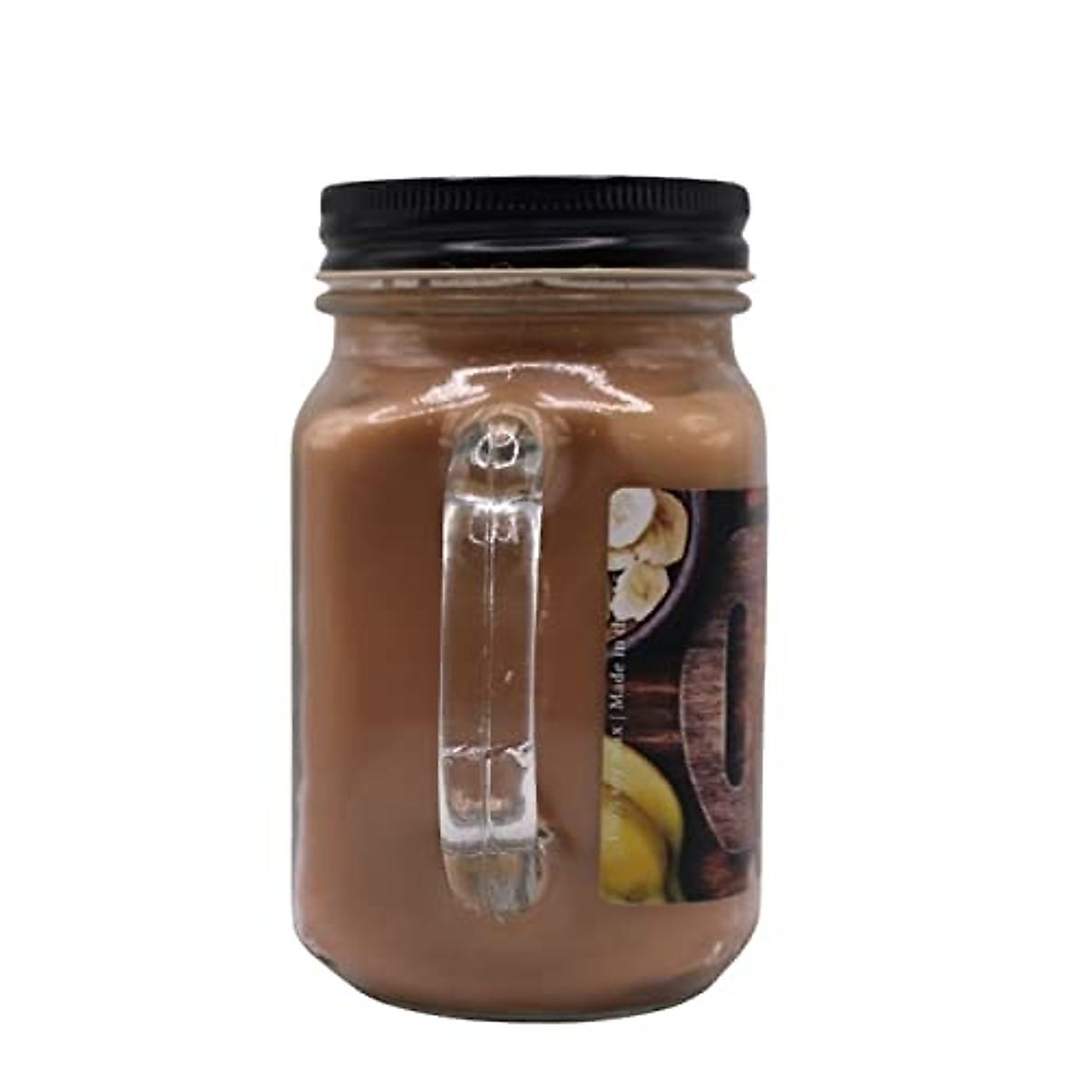 Mountain Kettle Wax Jar Candle with Banana Bread - Scented Candle -Christmas Day - Fall Decor Anxiety & Stress Relief Burns up to 60 to 80 Hours